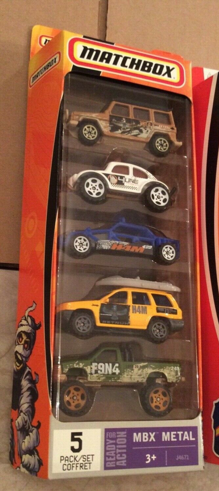 Matchbox 5 Pack Mummy’s Gold J4671 | eBay