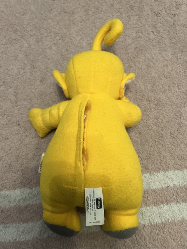 Vintage 1998 Lala Teletubbie Plush Toy - Working Order | eBay UK