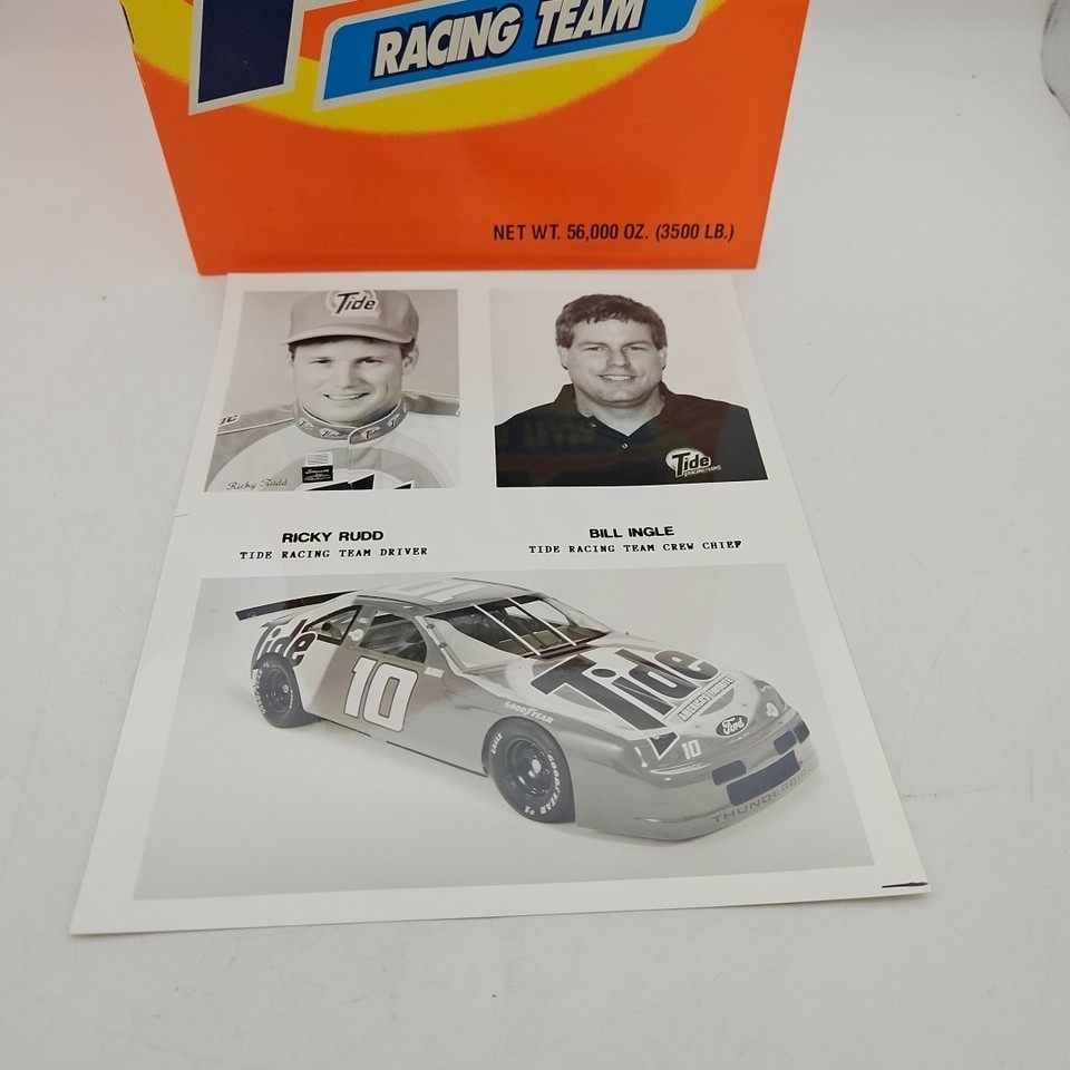 Vintage Nascar Press Kit Tide Racing Team Ricky Rudd Media Guide #10 ...