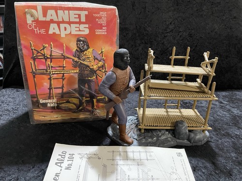 Vintage Original 1973 Addar PLANET OF THE APES General Aldo Model. PRO BUILT! | eBay