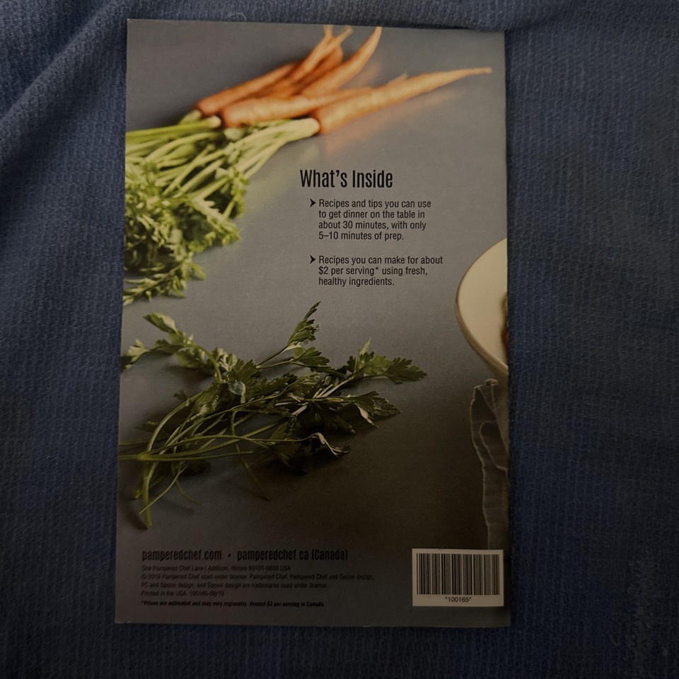Pampered Chef Season's Best Made at Home (Book FALL/WINTER 2019) | eBay