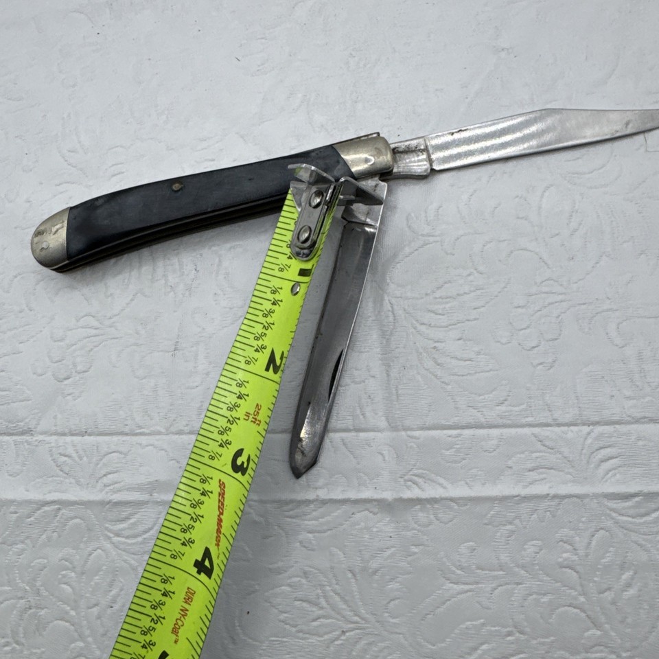 Vintage Buck 311 USA 2-Blade Sawcut Delrin Trapper Slimline Pocket ...