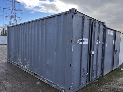 20ft Storage Container / Site Cabin Welfare Unit Shipping Container | eBay UK