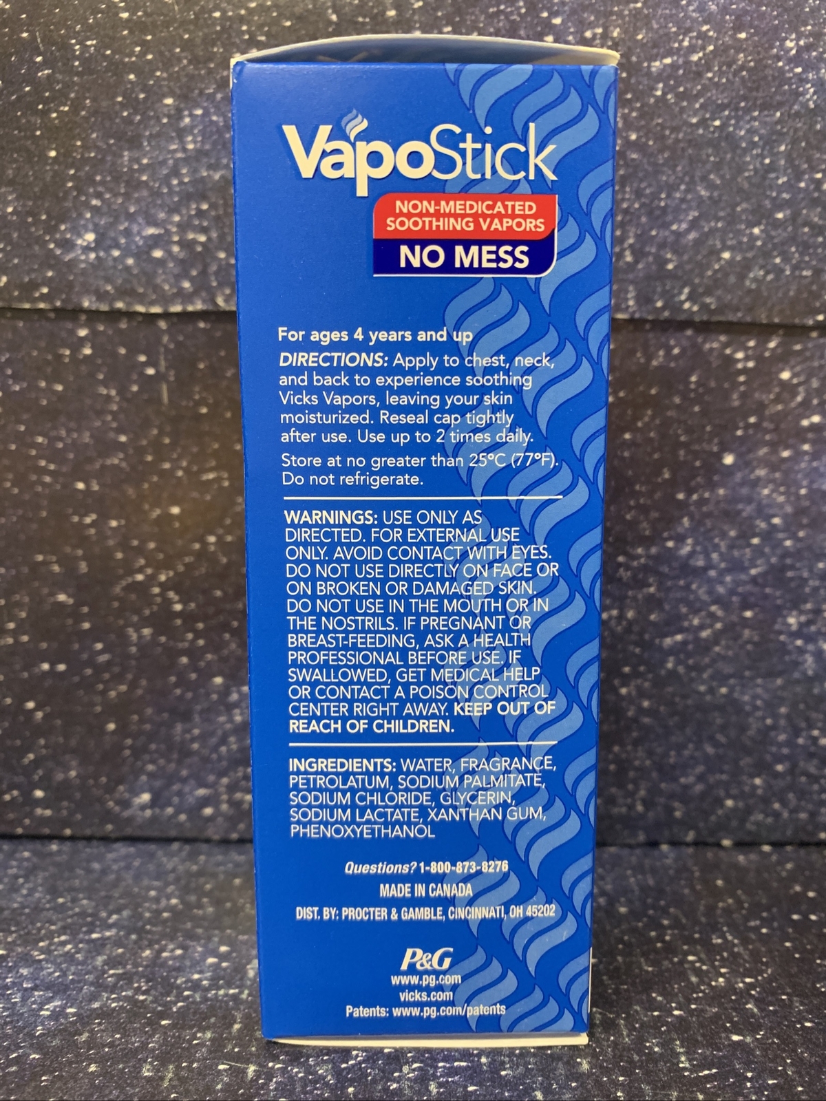 2 Pack Of Vicks VapoStick Solid Balm 1.25 oz Vapo Stick 323900043435| eBay