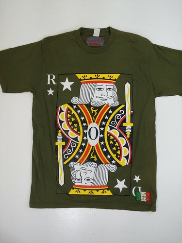 King T-shirt Poker Kingsman Sword Game Tee XL red or dead VTG | eBay