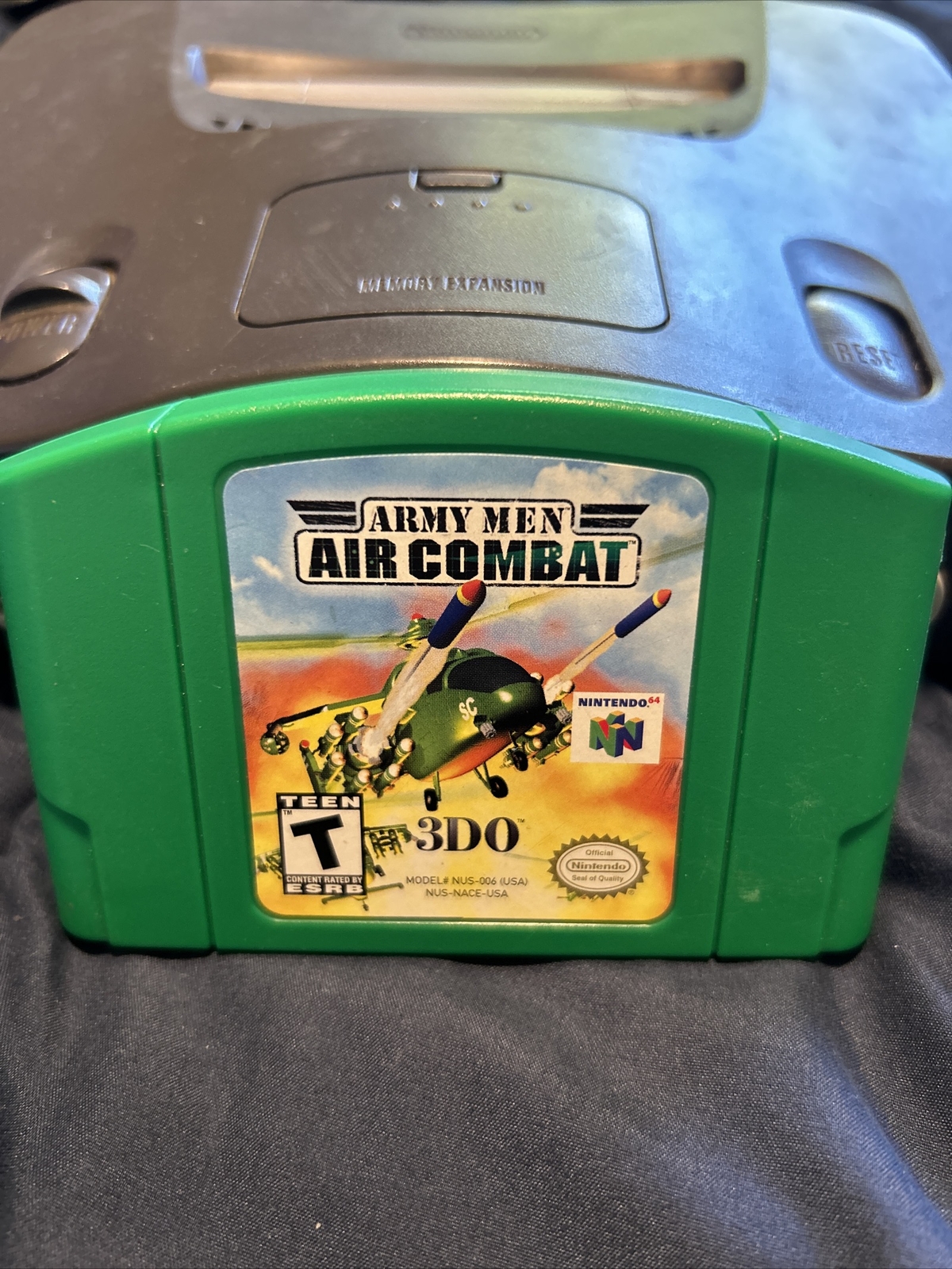 Army Men: Air Combat (Nintendo 64, 1997) N64 Blockbuster Property, Rare ...