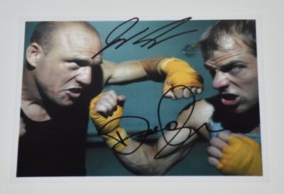 FIGHT QUEST Discovery Channel Doug Anderson Jimmy Smith genuine signed ...