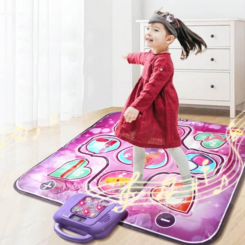 Music Mat Kid Plays Carpet Rug Dancing Playmat Dance Blanket Parent ...