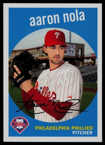 2018 Topps Archives #56 Aaron Nola Philadelphia Phillies | eBay