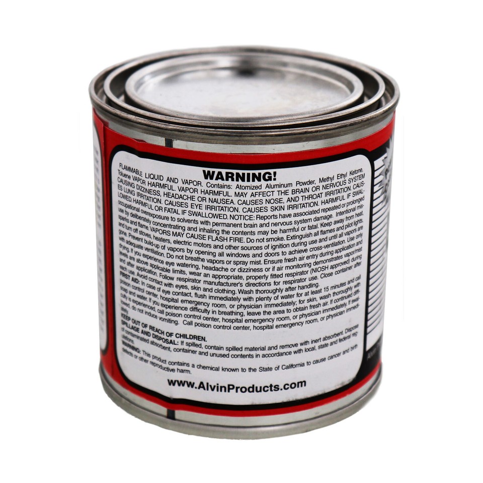 Alvin 12 oz Lab Metal Durable Economical Dent Filler & Patching ...