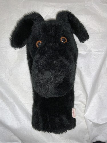 Daphne Black Lab Head Club Driver Cover Used -Missing Nose Cute ...