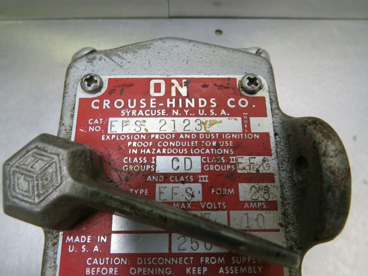 V84 Crouse Hinds Syracuse