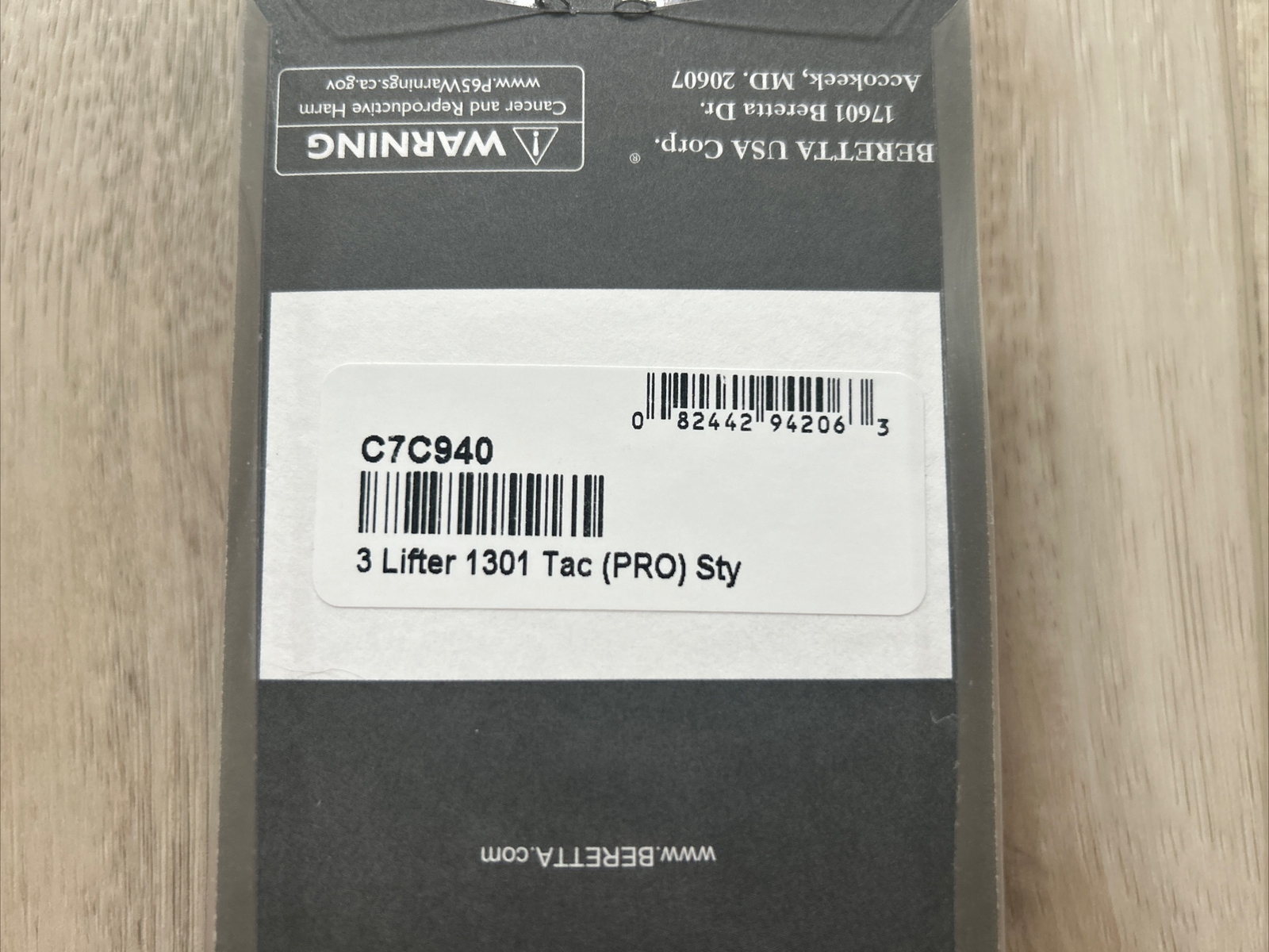 Beretta OEM 1301 Tactical Pro-Style Carrier / Pro Lifter 3” Silver ...