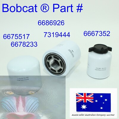 fits Bobcat Filter 6675517 6667352 6686926 6678233 S450 S510 S530 S550 ...