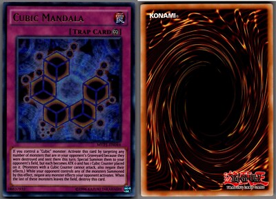 MVP1-EN044 Yugioh, Cubic Mandala, Holo Ultra Rare | eBay