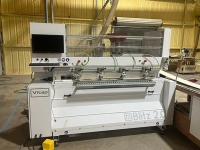 2021 Vitap Blitz 2.0 Edge Bander | Semi-Automatic Edge Banding Machine ...