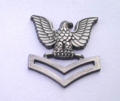 U. S. NAVY PETTY OFFICER 2ND CLASS (1") Military Rank Pin P10152 EE | eBay