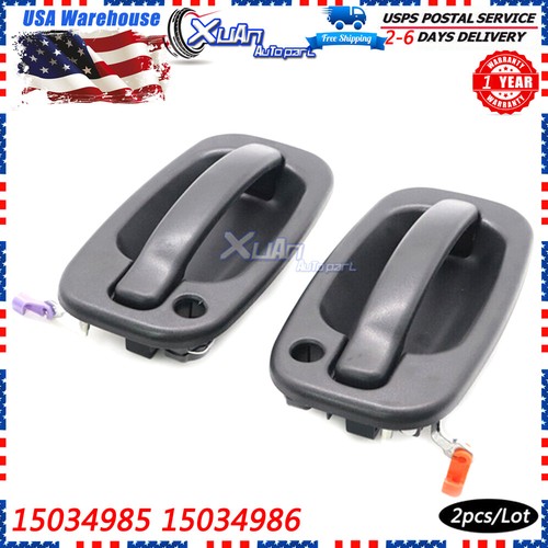 Driver & Passenger Side Handle Front Set 15034985 15034986 For Chevy ...