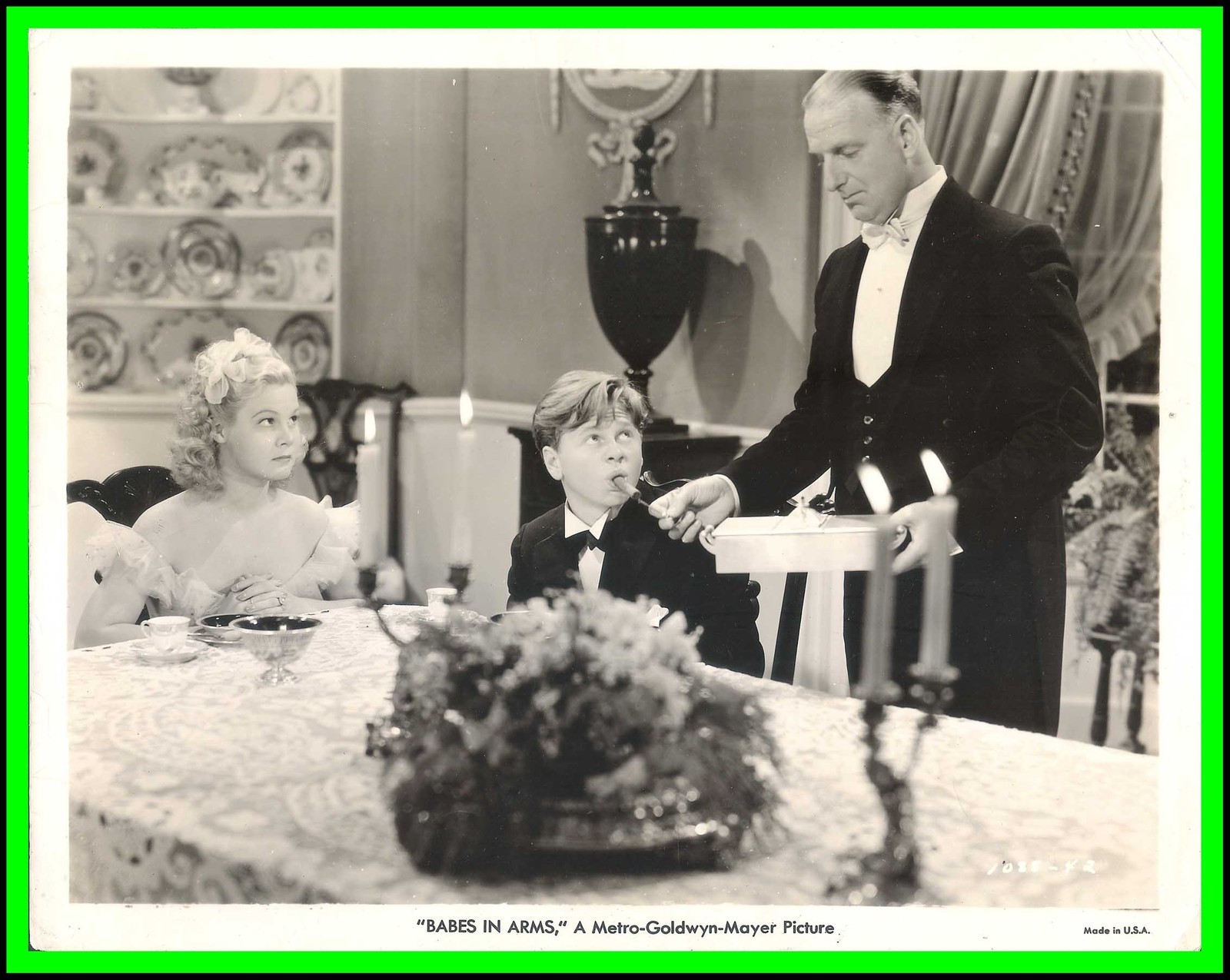 JUNE PREISSER & MICKEY ROONEY in "Babes in Arms" Original Vintage Photo ...