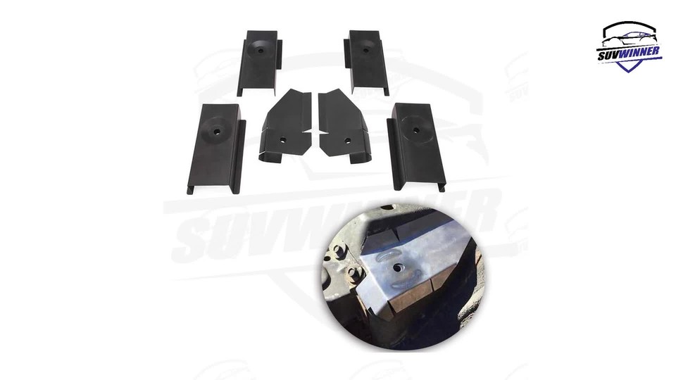 Full Tub Body Mount Repair Kit Front Rear Middle for Jeep Wrangler TJ ...