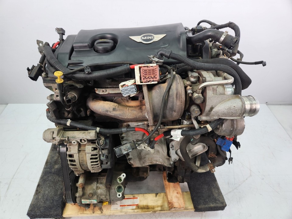 12-13 OEM Mini Cooper S R57 FWD 1.6L N18 Engine Motor Long Block 110k ...