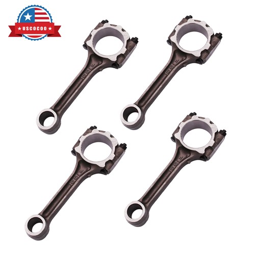 4PCS Connecting Rod for Hyundai Santa Fe Sonata Kia Optima 2.4L 23510 ...