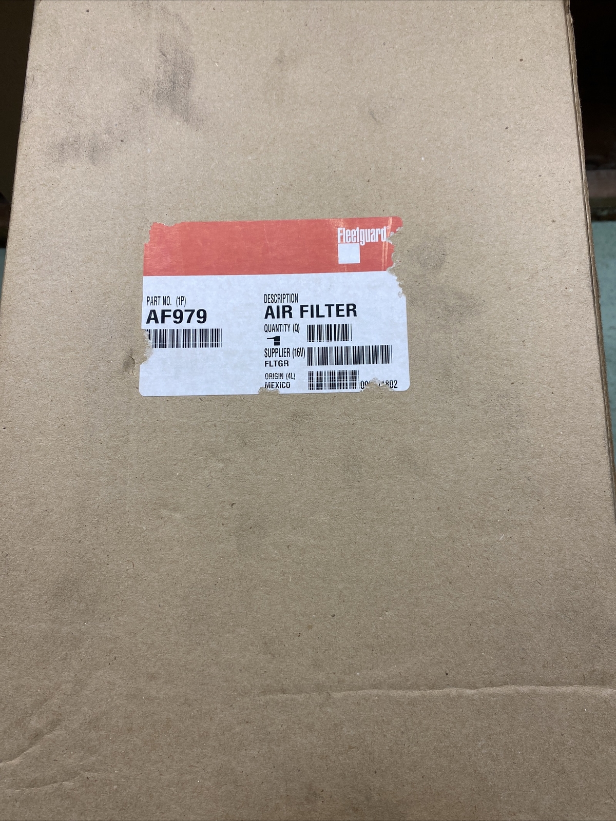 FLEETGUARD AF979 - Air filter cross reference