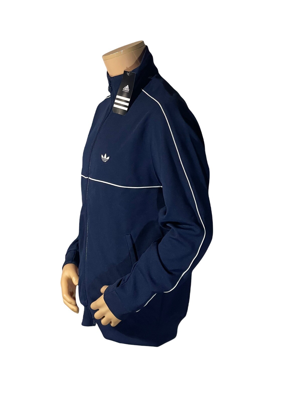 Adidas Mens Originals Tracktop Navy Indigo Track Jacket Size Medium ...