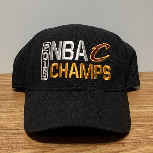 Adidas Cleveland Cavaliers 2016 NBA Champs Cap Fitted S/M Black ...