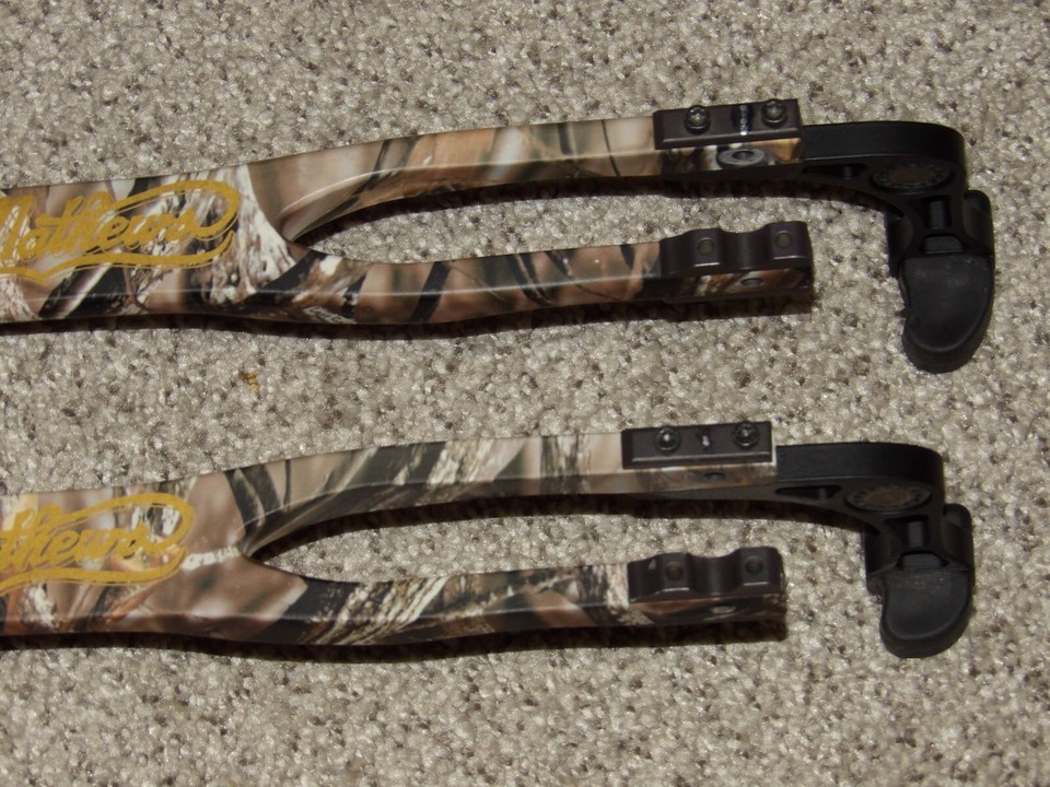 Mathews SE4 Bow Limbs- Full Set- Lost Camo Finish - 60/70 lb- Z7 ...
