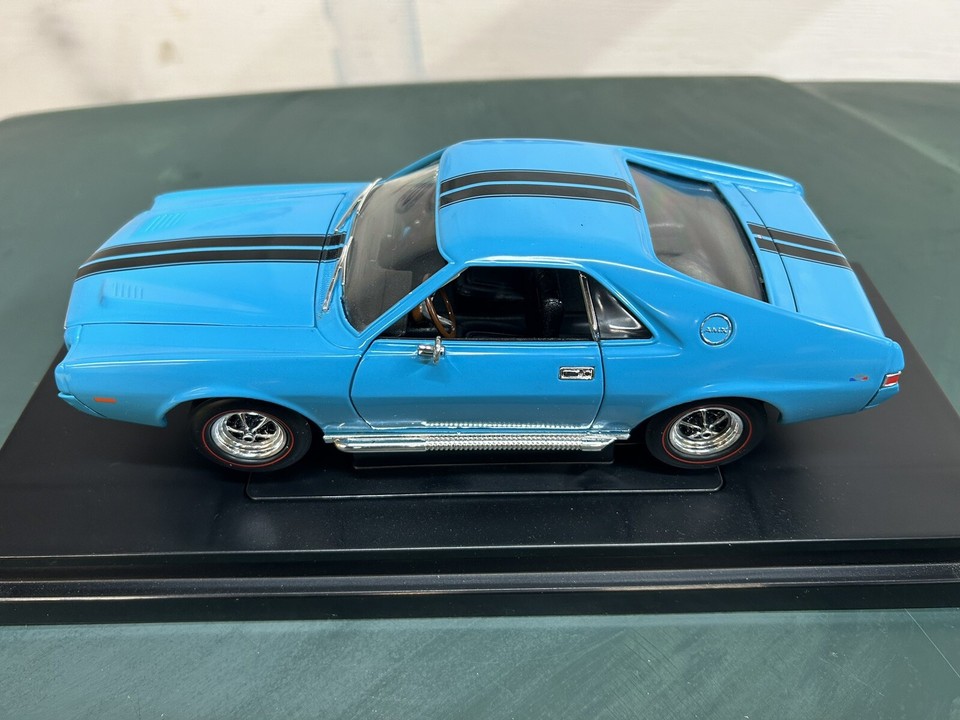 American Muscle 1969 AMC AMX 1:18 SCALE LIMITED EDITION DIE CAST METAL ...