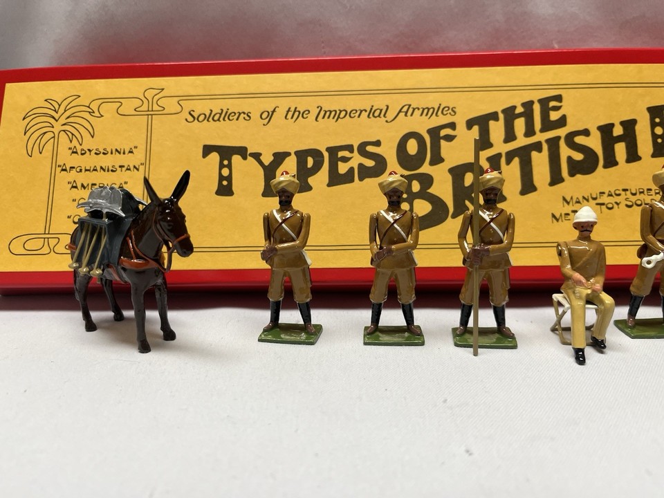 Wm.Hocker Toy Soldiers No 124 Bombay Sap. & Min Telegraph Sect | eBay