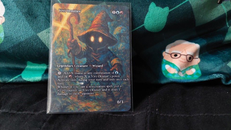 Vivi Ornitier MTG - Alt Art Custom Game Cards Final Fantasy | eBay