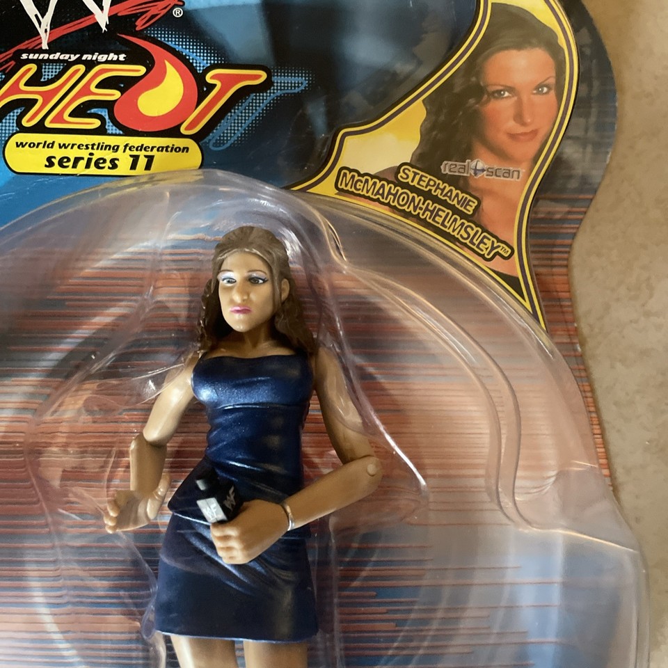 2001 WWE Stephanie McMahon Sunday Night Heat Series 11 Figure Jakks ...