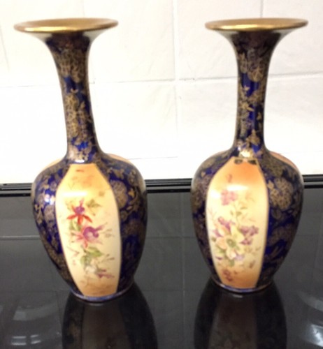 A Pair Of Thomas Forster Vases Phoenix Ware | eBay UK