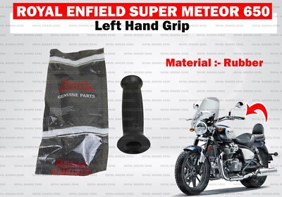 Royal Enfield "Rubber Grip Left Hand Side" pour Super Meteor 650 | eBay