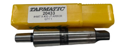 Jacobs TAPMATIC 4MT x 33JT Arbor | eBay