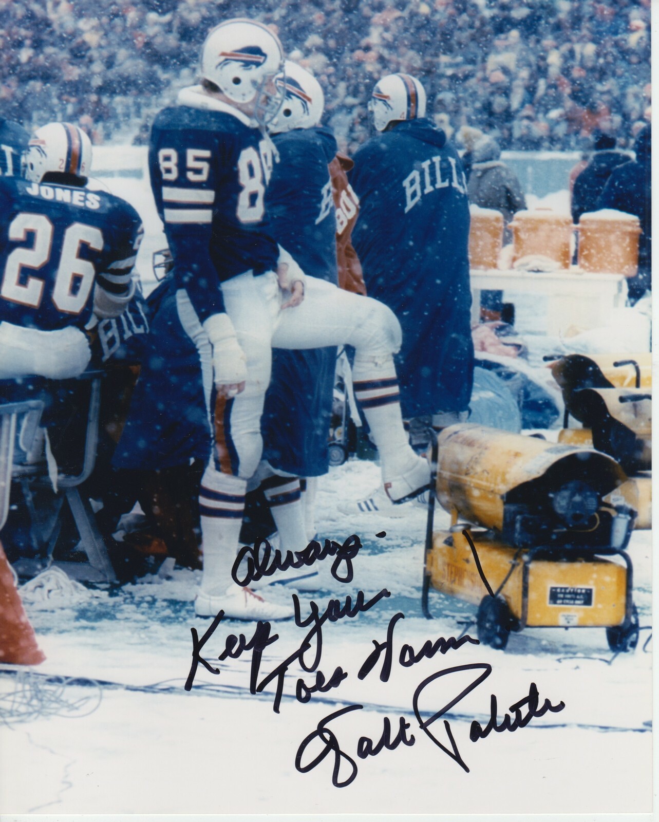 Walt Patulski #2 8x10 Signed Photo w/ COA Buffalo Bills - | eBay