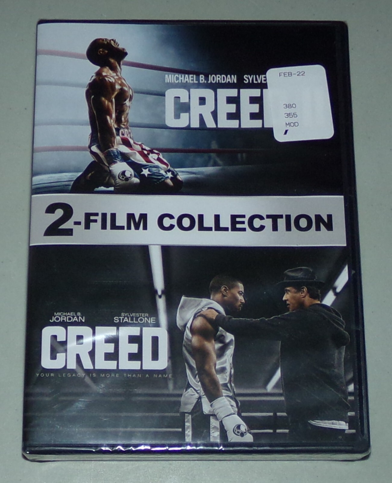 Creed/Creed II - 2 Film Collection (DVD, 2018 Widescreen) Sylvester ...