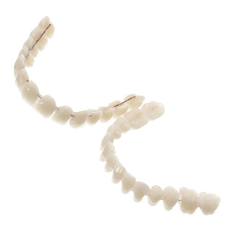 1pc Smile Teeth Upper＆Bottom Set False Teeth Denture Veneers Dental ...