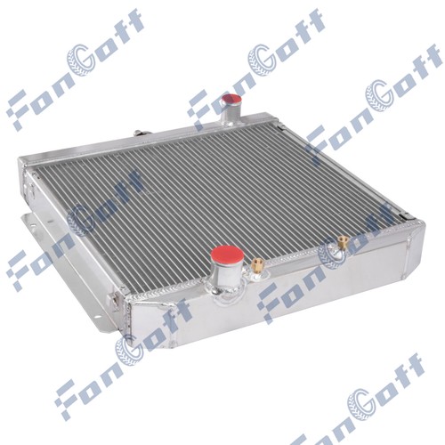 2Row Aluminum Radiator Fit Ford Falcon XY XW 302 250 V8 L6 1969-1972 AT ...