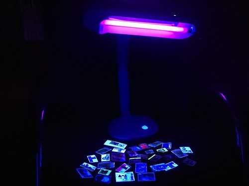 High Power 27W 365nM Longwave Ultraviolet Desk Lamp UV Blacklight Table ...