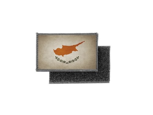 Flag patch printed badge country vintage cyprus | eBay