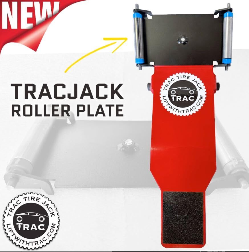 TRAC Tire Jack Roller Plate Accessory | eBay