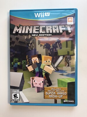 Minecraft (Nintendo Wii U, 2015) Complete With Manual CIB 45496904296| eBay
