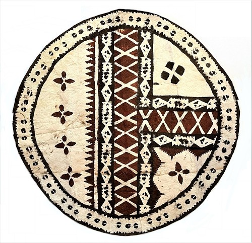 Fiji Tapa Round Mat # 15 - 18" | eBay