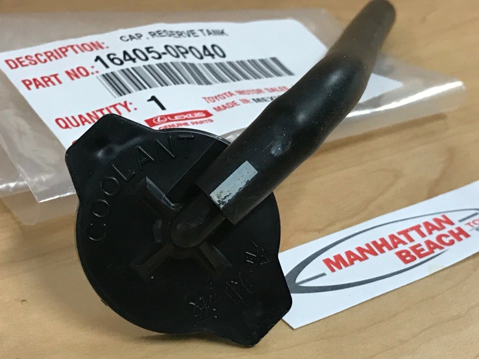 11-20 SIENNA GENUINE COOLANT ANTIFREEZE RESERVOIR EXPANSION TANK CAP ...