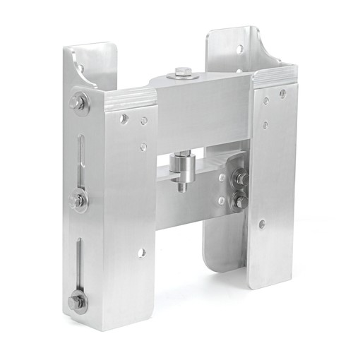 Adjustable 4'' Set Back Jack Plate Manual Power Lift Transom Outboard ...
