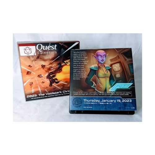 Sundial Games Quest Calendar 2023 Quest Calendar SW (New) | eBay