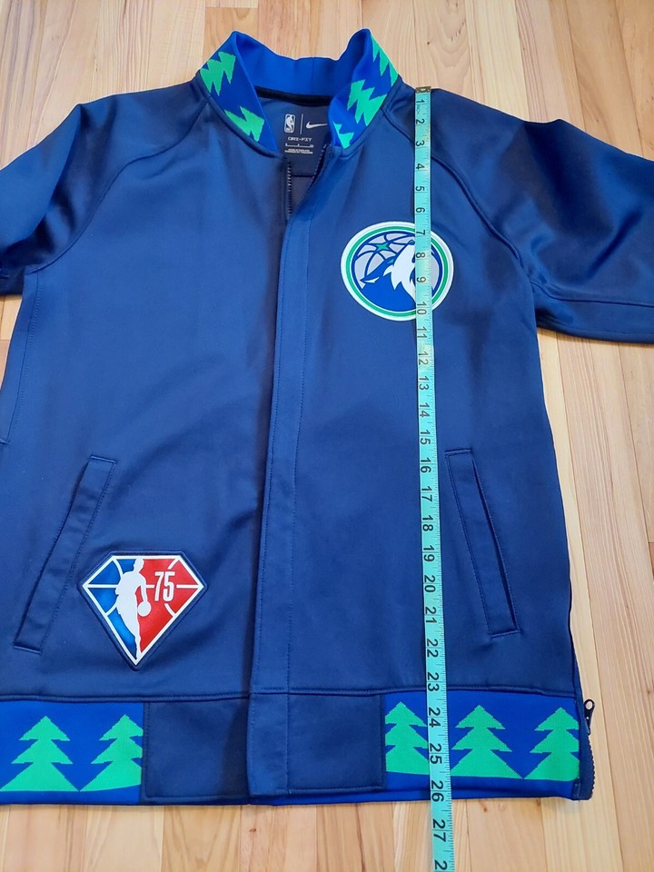 Nike MINNESOTA TIMBERWOLVES 75th Anniversary Warm-Up Shooting Shirt ...